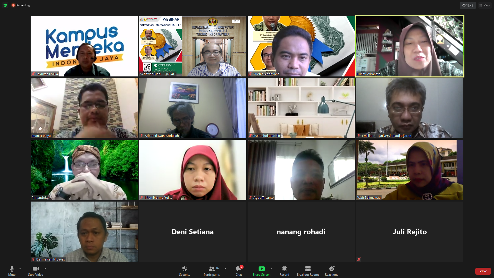 Sosialisasi Akreditasi Internasional IABEE – Informatika