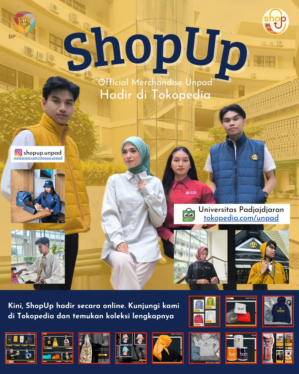 Layanan Penjualan Merchandise Unpad Online di Tokopedia – Informatika